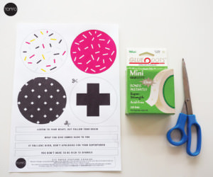 DIY Paper Fortune Cookie with Free Printable | TOMFO