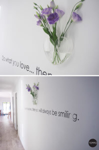 How to light and style a narrow hallway | TOMFO